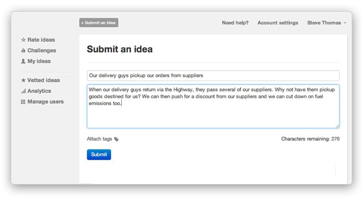 Suggestion Box Submission | Online Employee Suggestion Box software ...